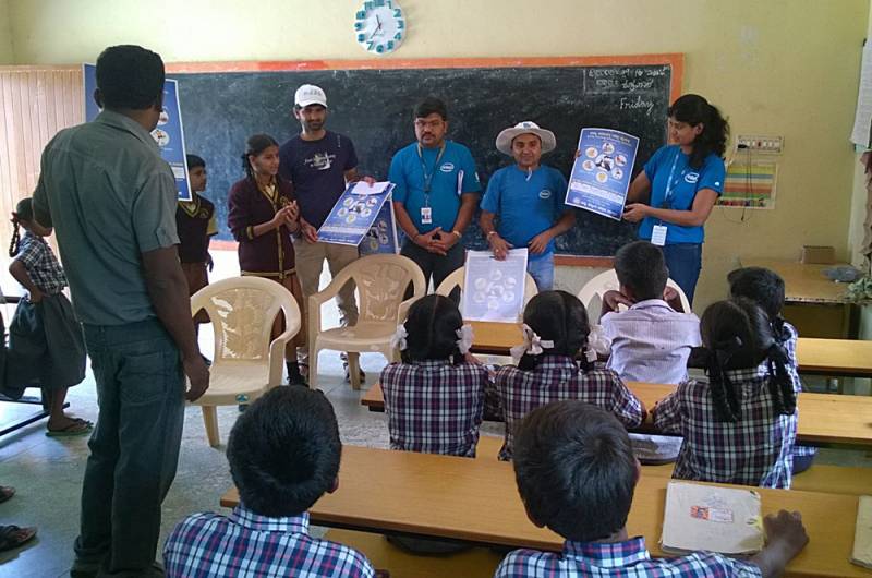 Intel invited DJJS Bangalore on GLOBAL GIVE BACK DAY’ to undertake ...